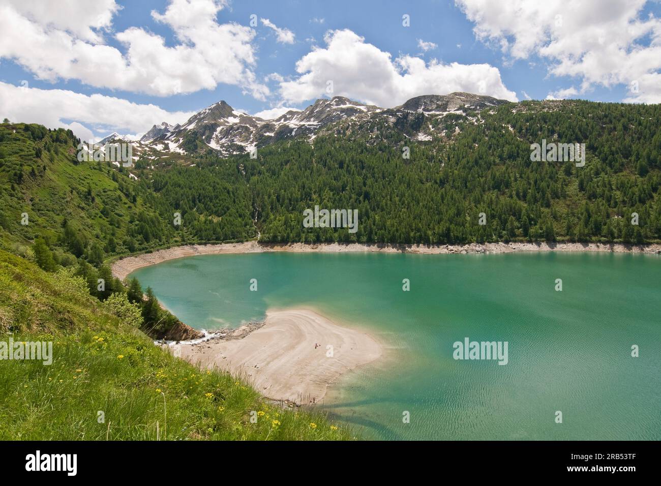 Ritom lake. quinto. priora valley. Switzerland Stock Photo - Alamy