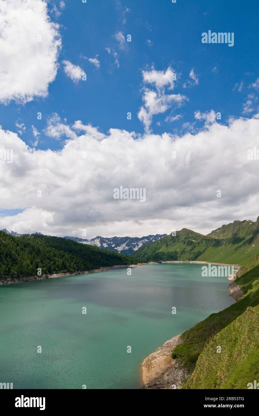 Ritom lake. quinto. priora valley. Switzerland Stock Photo - Alamy