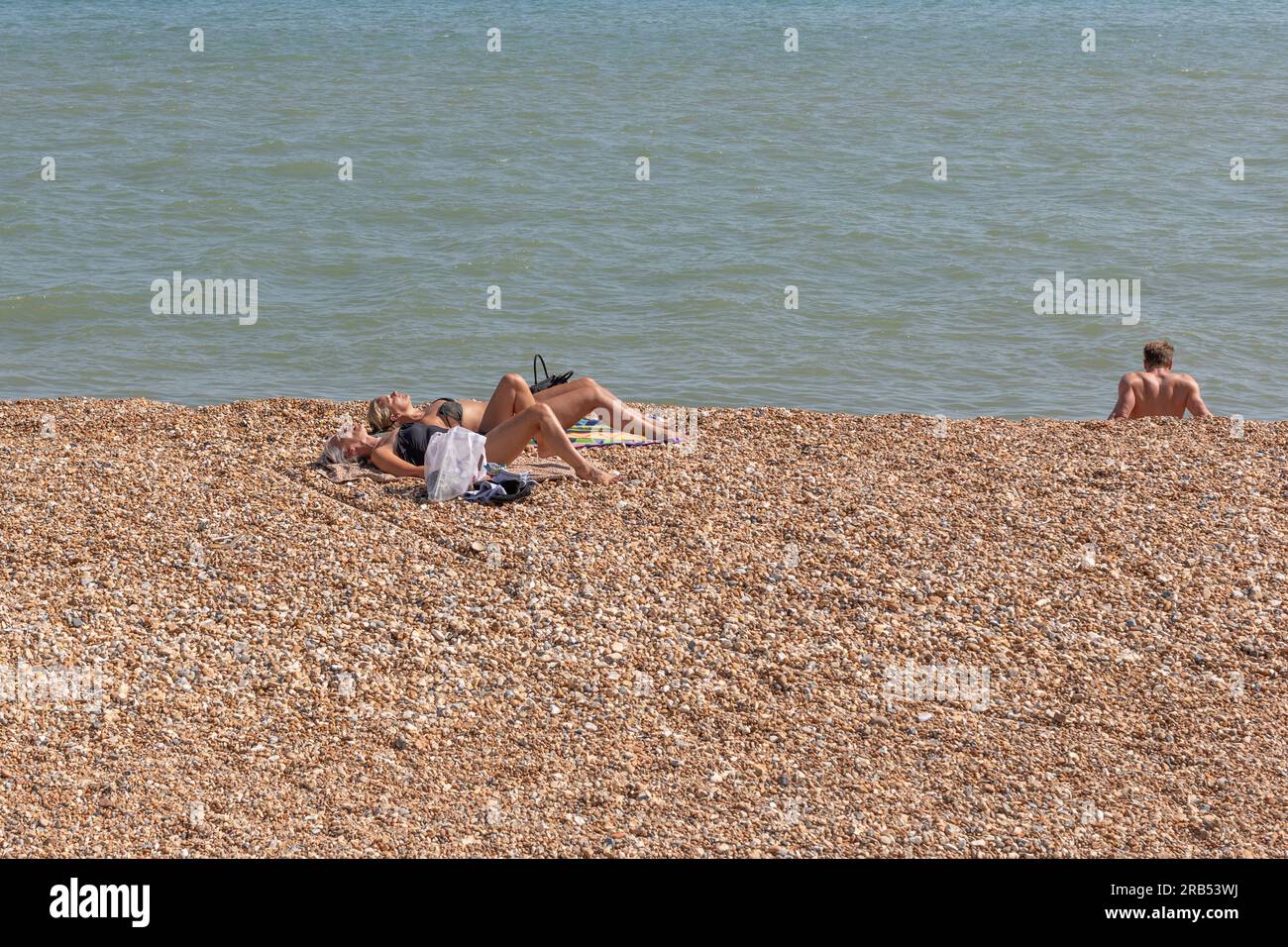 Sunbather women hi-res stock photography and images - Alamy