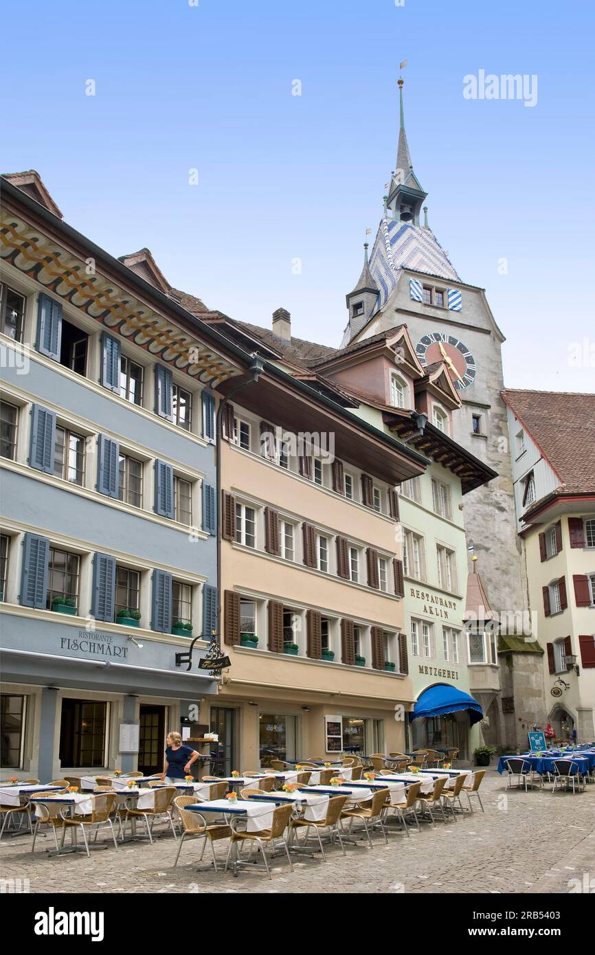 Zug old town switzerland hi-res stock photography and images - Alamy