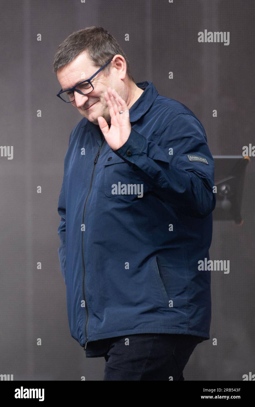 Paul Heaton performing on the main stage at the TRNSMT Festival at ...
