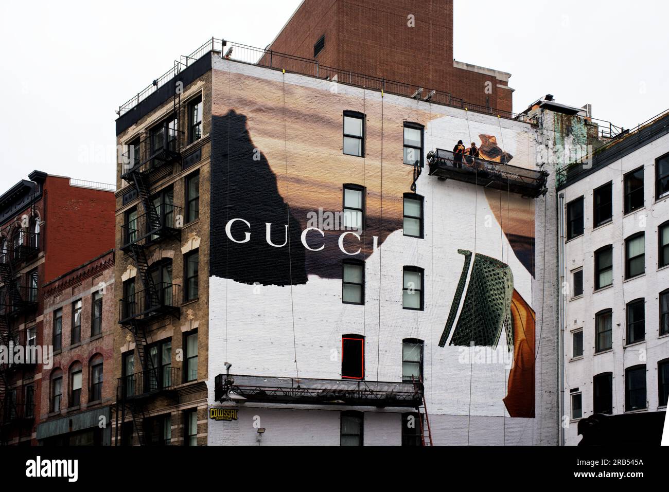 Gucci mural hi-res stock photography and images - Alamy
