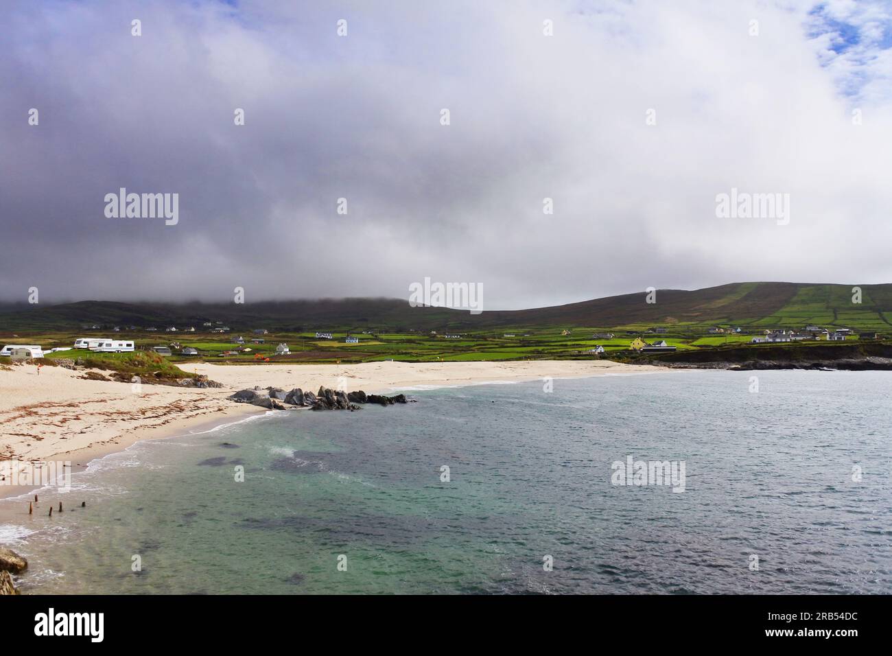 The beach at Ballydonegan, Allihies, County Cork, Ireland - John Gollop ...