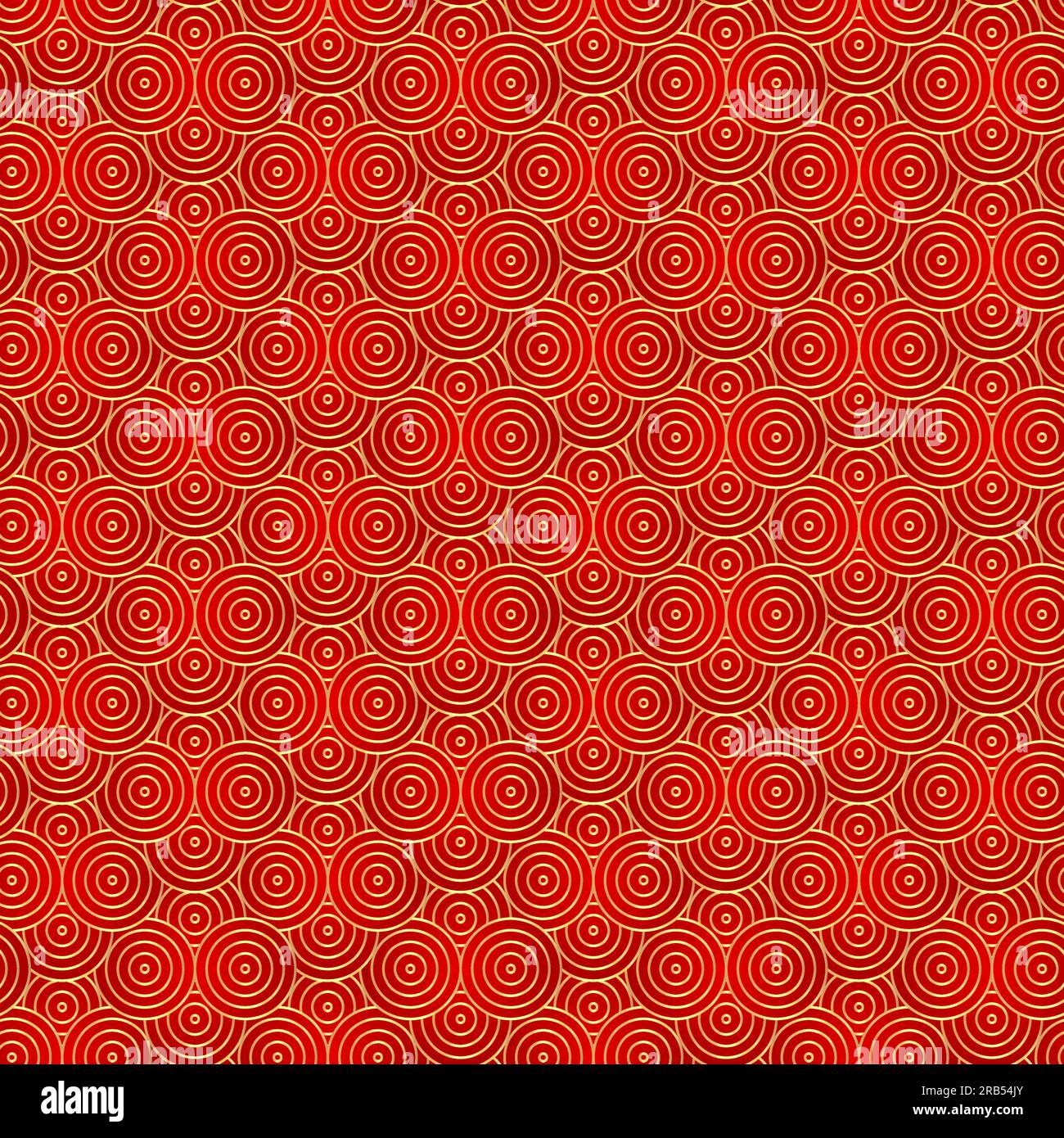 Luxury chinese circle seamless pattern. Traditional asian motif Stock ...