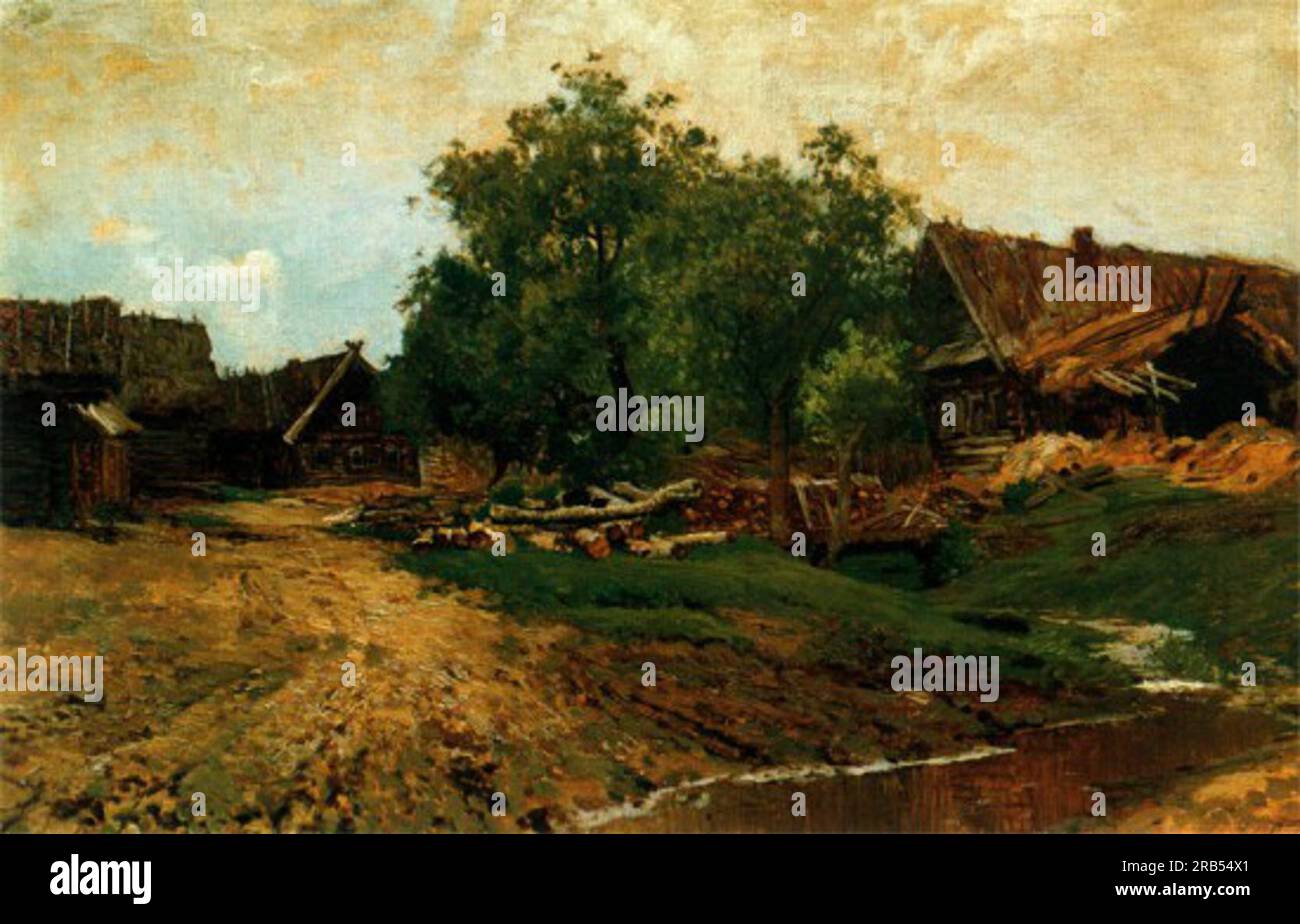 Village savvinskaya hi-res stock photography and images - Alamy