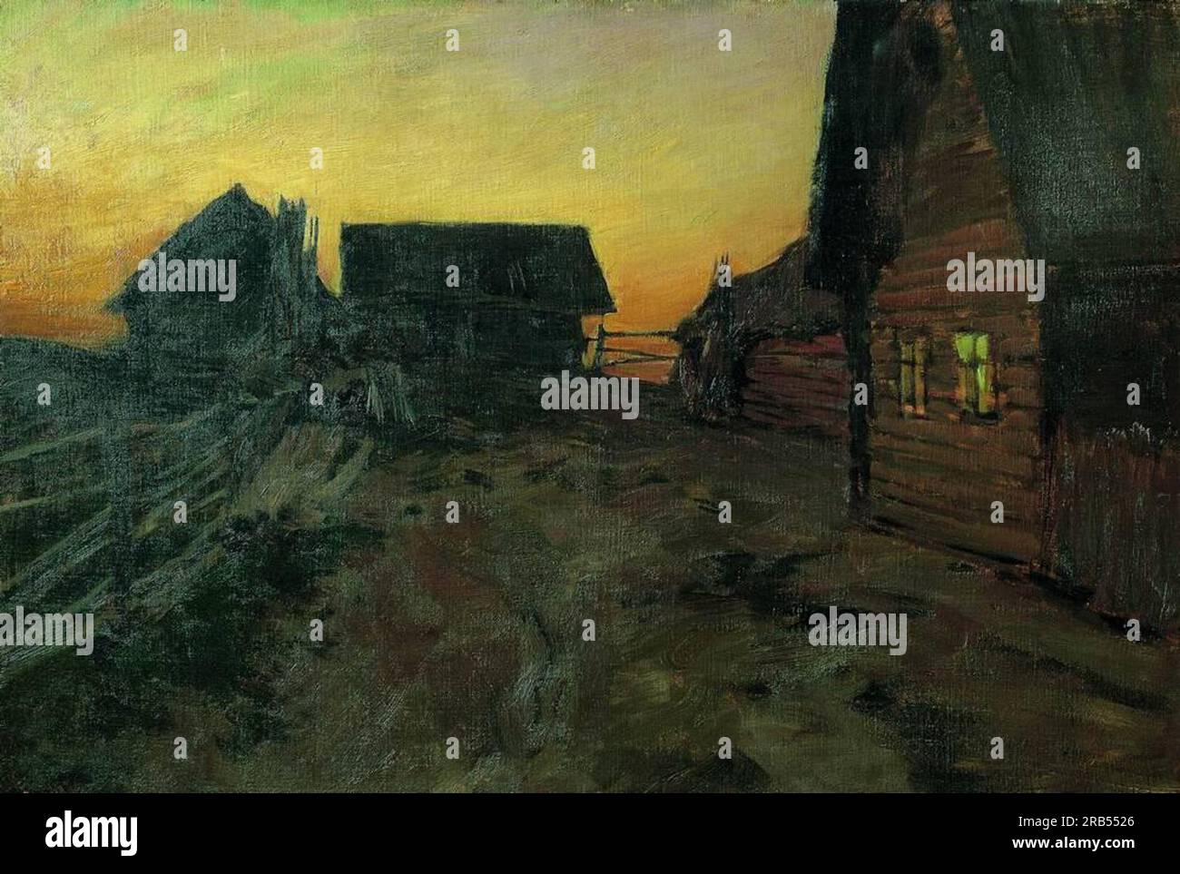 Russian huts hi-res stock photography and images - Alamy