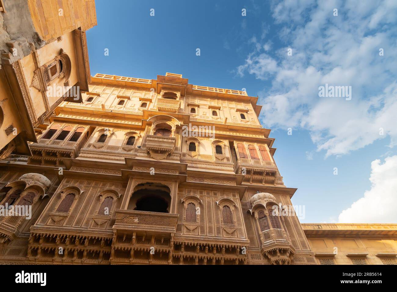 Jaisalmer, Rajasthan, India - 16 th October 2019 : Patwon Ki Haveli ...