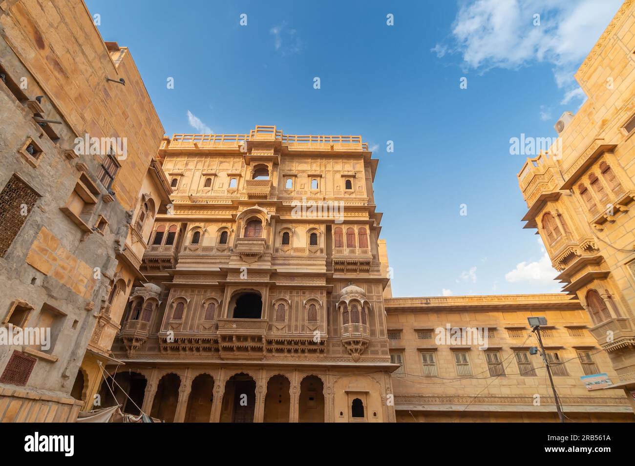 Jaisalmer, Rajasthan, India - 16 th October 2019 : Patwon Ki Haveli ...