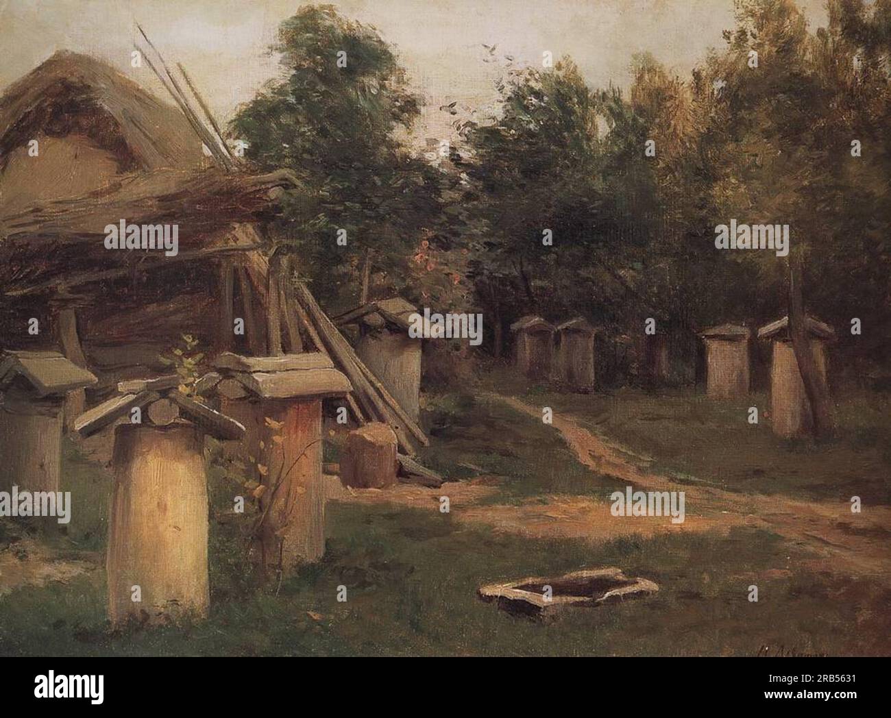 Russian apiary hi-res stock photography and images - Alamy