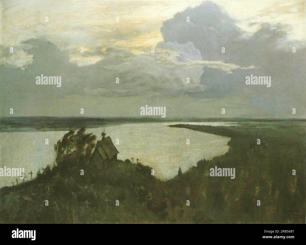 Study to "Above the eternal tranquility" 1892; Russian Federation by ...