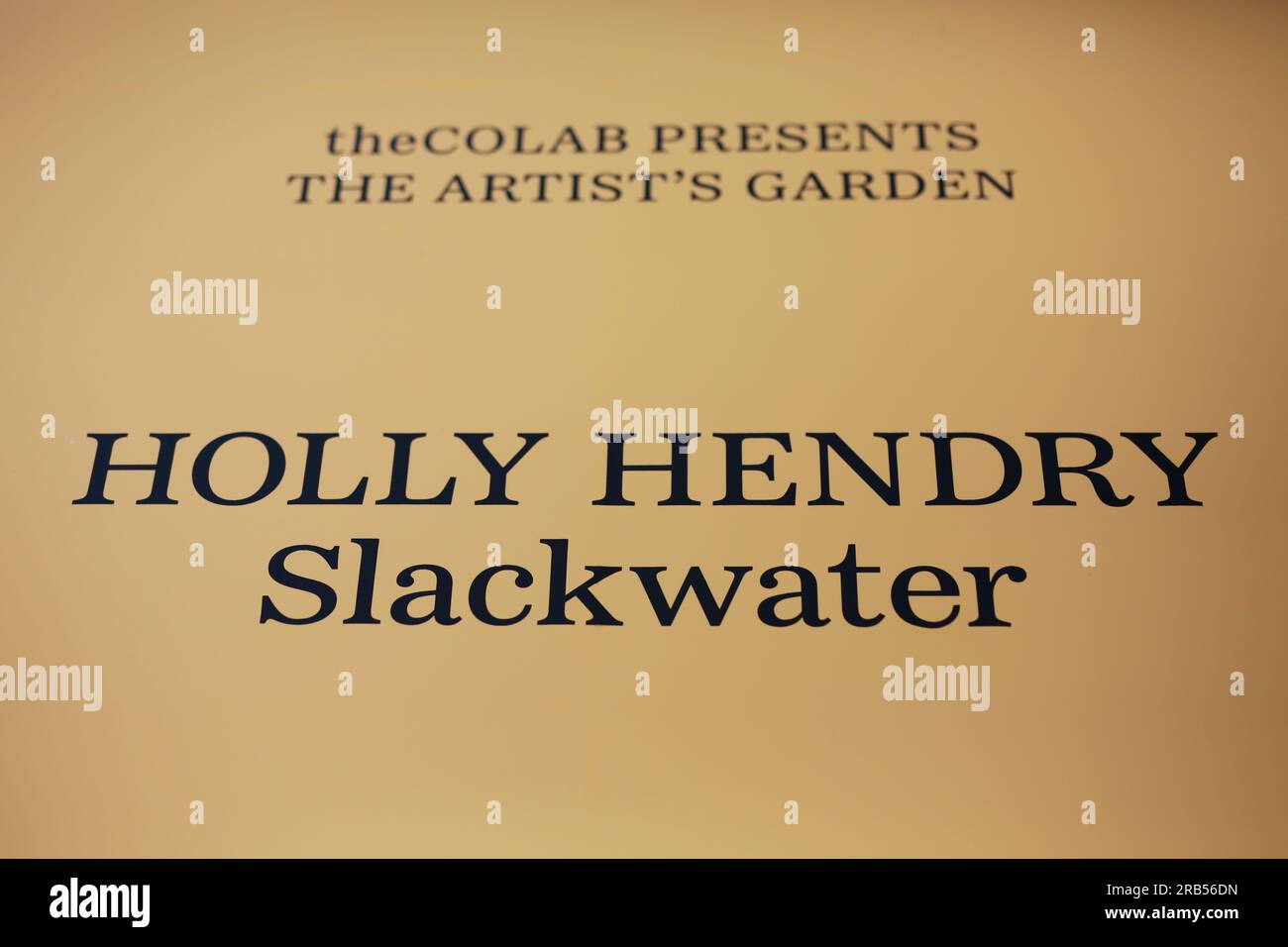 London, UK. 07 July 2023. 'Slackwater' is Holly Hendry’s first public ...