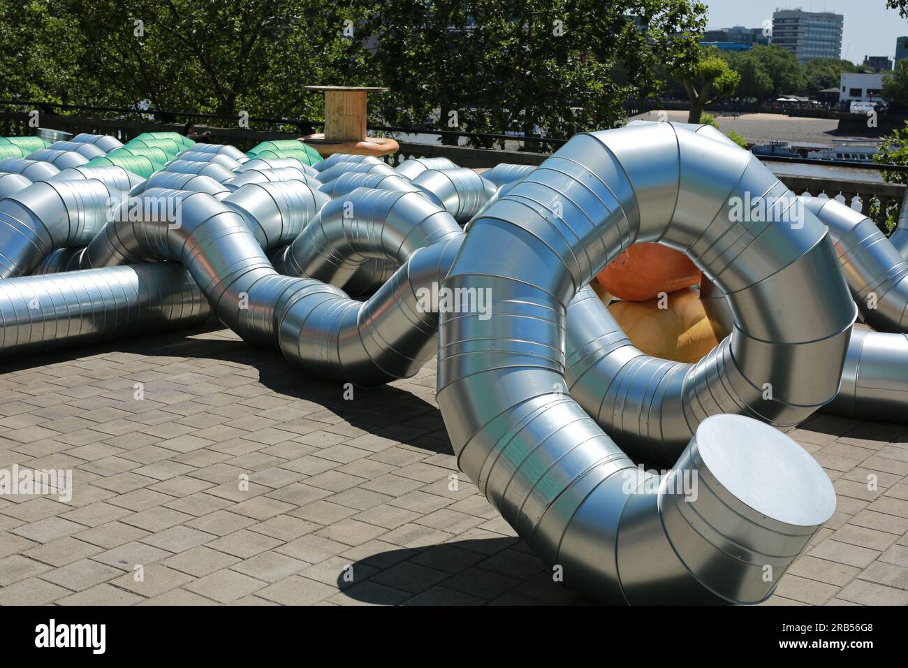 London, UK. 07 July 2023. 'Slackwater' is Holly Hendry’s first public ...