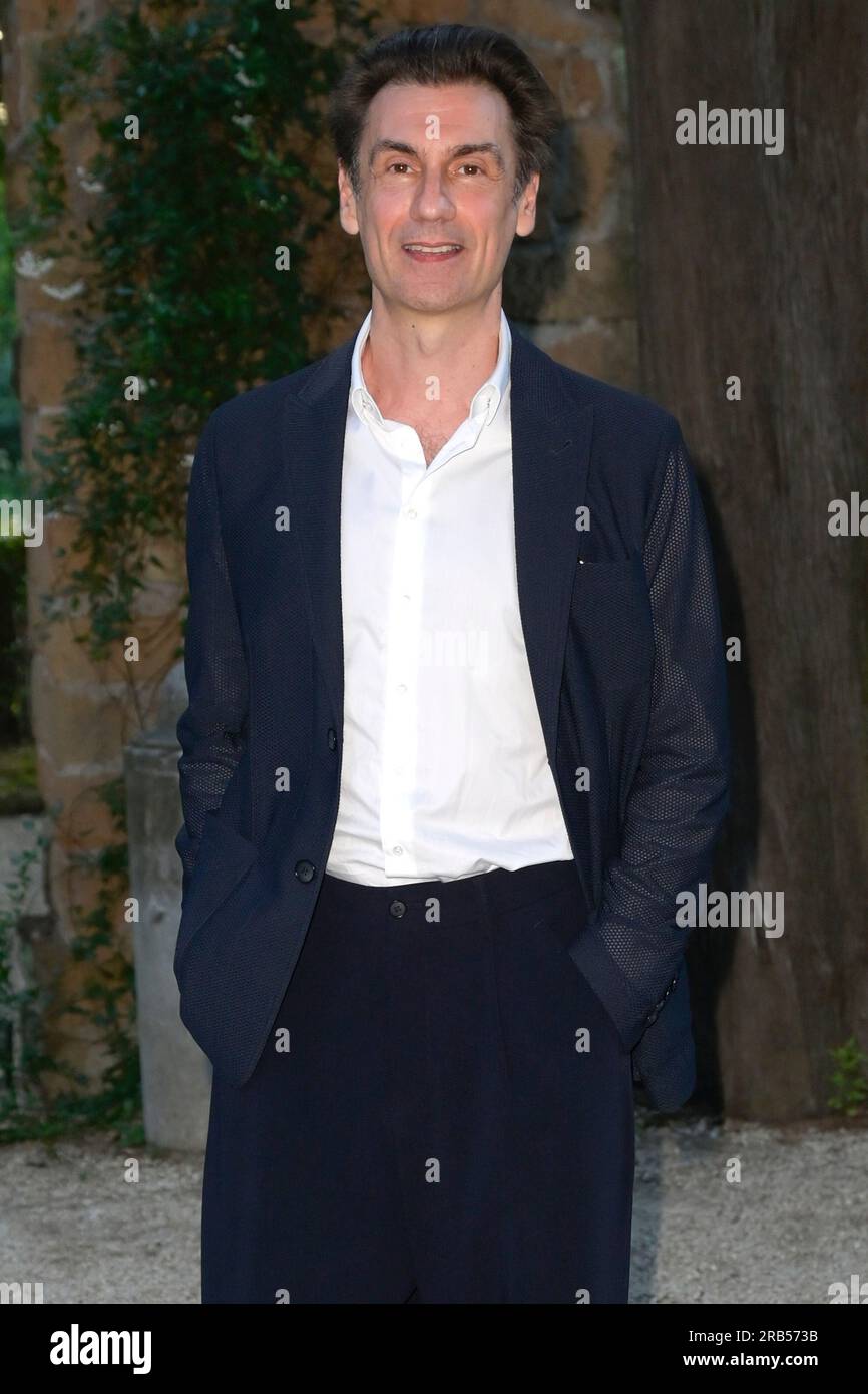 Fabrizio Gifuni bei der 63. Verleihung der Globi d'oro 2023 in der ...