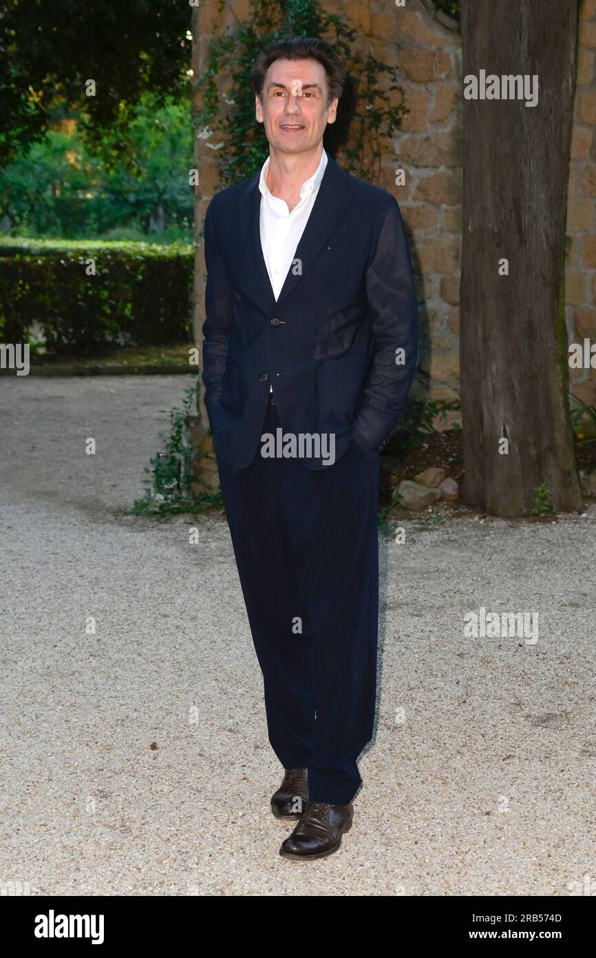 Fabrizio Gifuni bei der 63. Verleihung der Globi d'oro 2023 in der ...