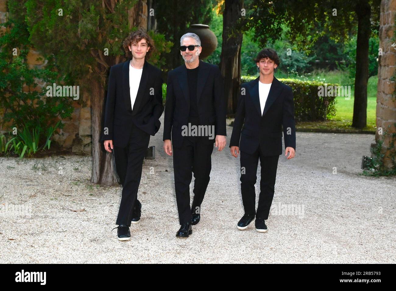 Beppe Fiorello, Samuele Segreto und Samuele Pizzurro bei der 63 ...