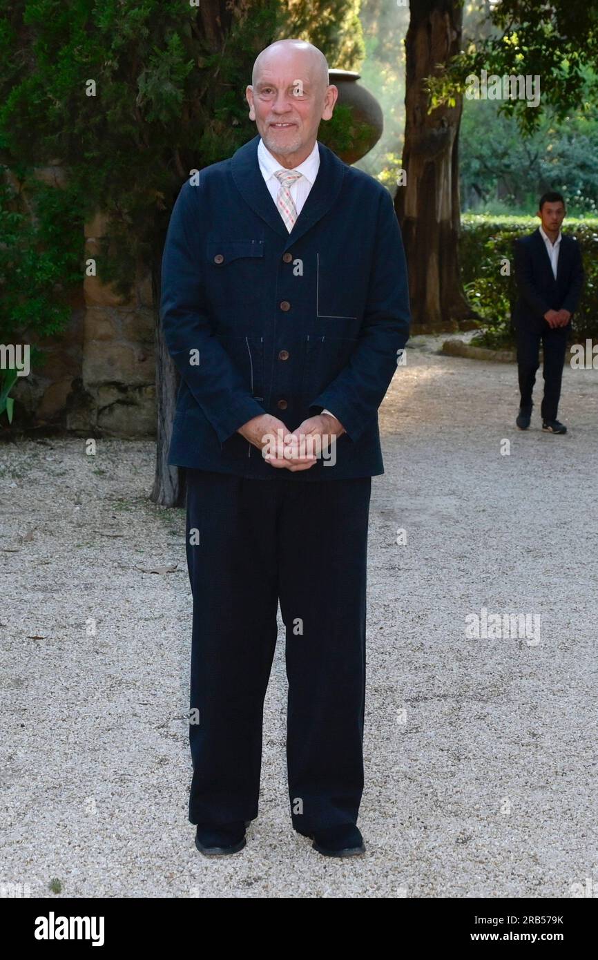 John Malkovich bei der 63. Verleihung der Globi d'oro 2023 in der Villa ...