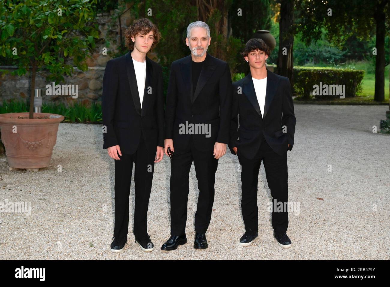 Beppe Fiorello, Samuele Segreto und Samuele Pizzurro bei der 63 ...