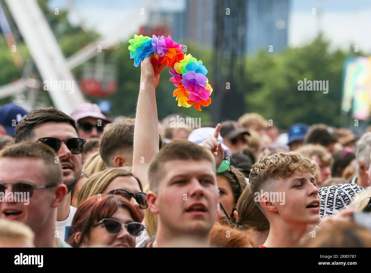 Glasgow, UK. 07th July, 2023. The 2023 TRNSMt annual music festival ...