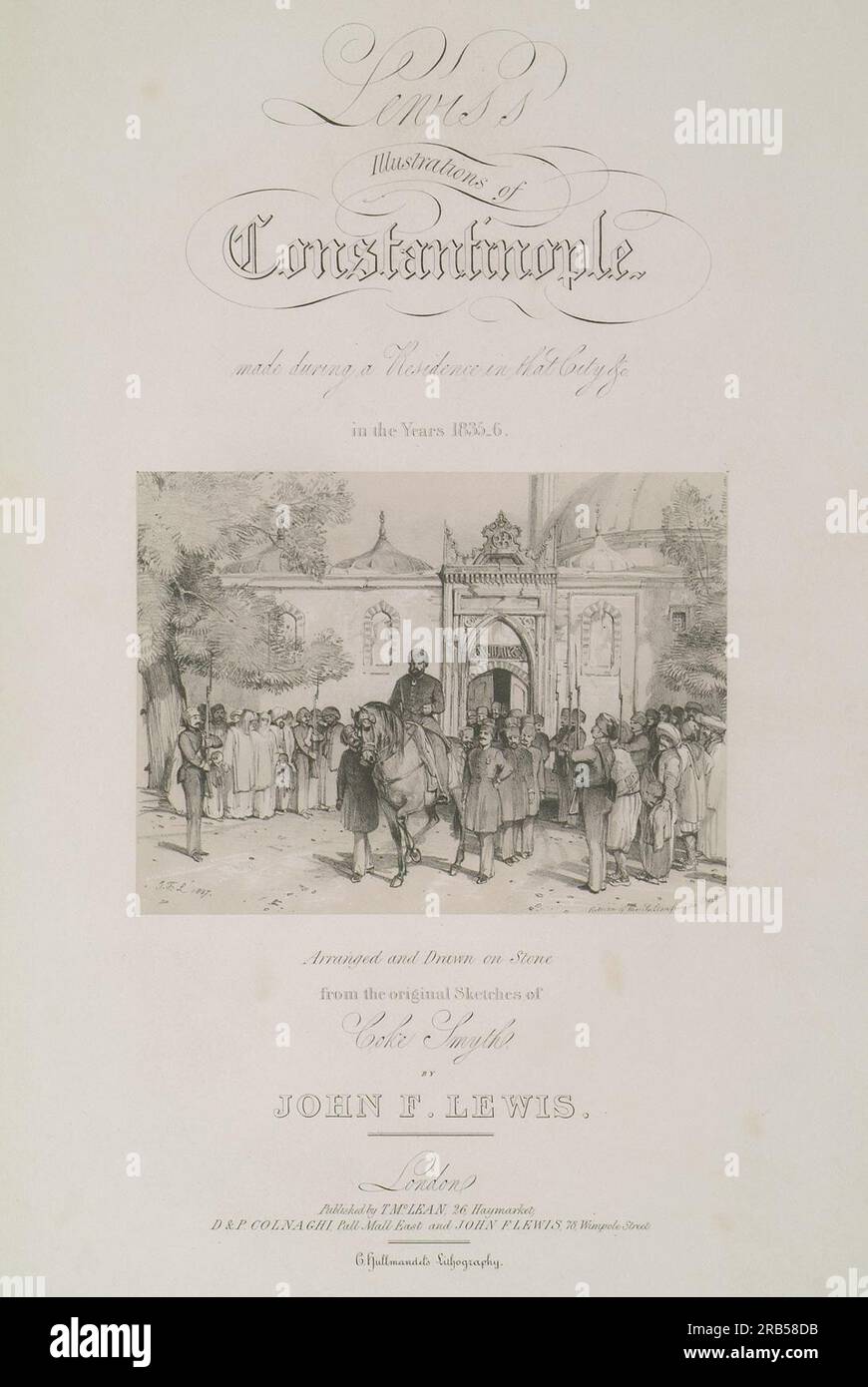 Return of the Sultan Mahmoud from the Mosque 1838 by John Frederick ...