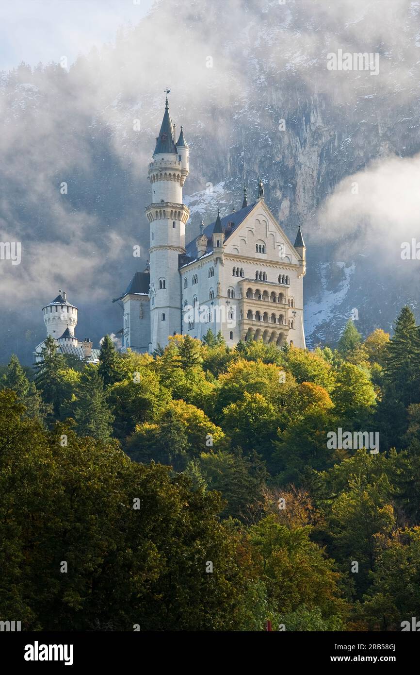 Neuschwanstein castle. fussen. Bavaria. Germany Stock Photo - Alamy