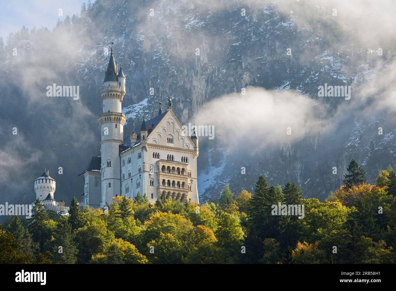 Neuschwanstein castle. fussen. Bavaria. Germany Stock Photo - Alamy
