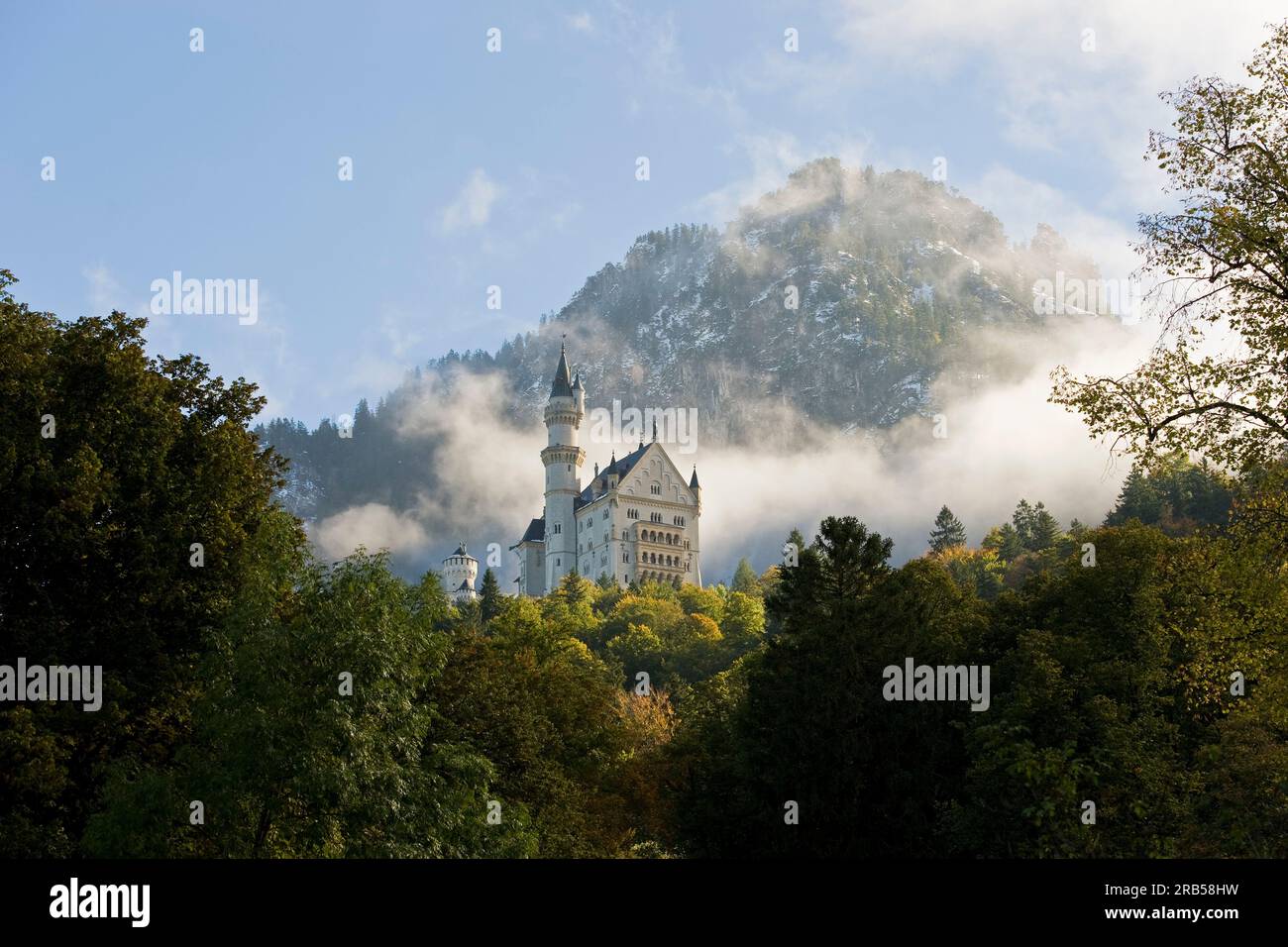 Neuschwanstein castle. fussen. Bavaria. Germany Stock Photo - Alamy