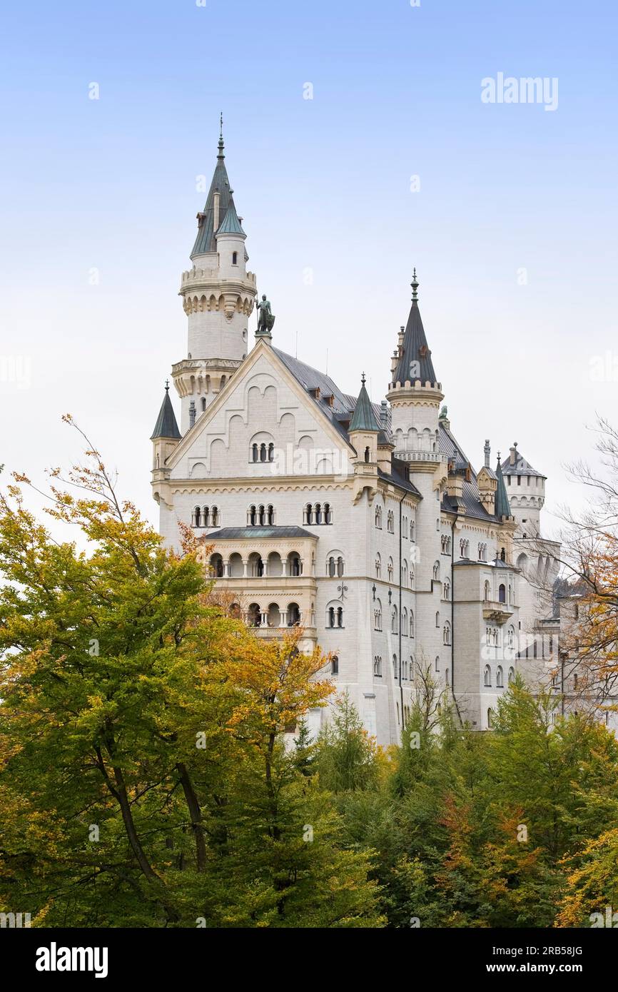 Neuschwanstein castle. fussen. Bavaria. Germany Stock Photo - Alamy
