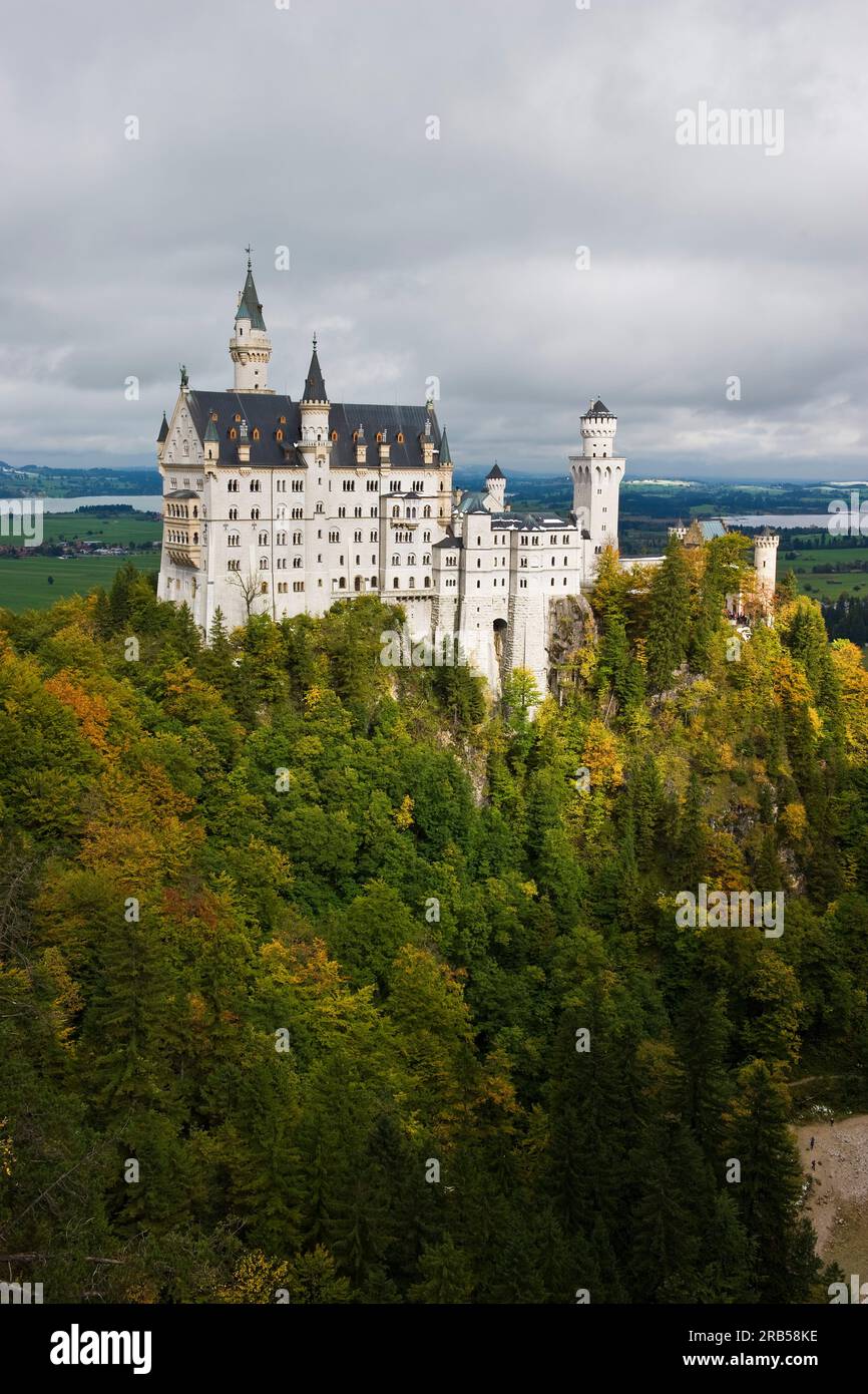 Neuschwanstein castle. fussen. Bavaria. Germany Stock Photo - Alamy