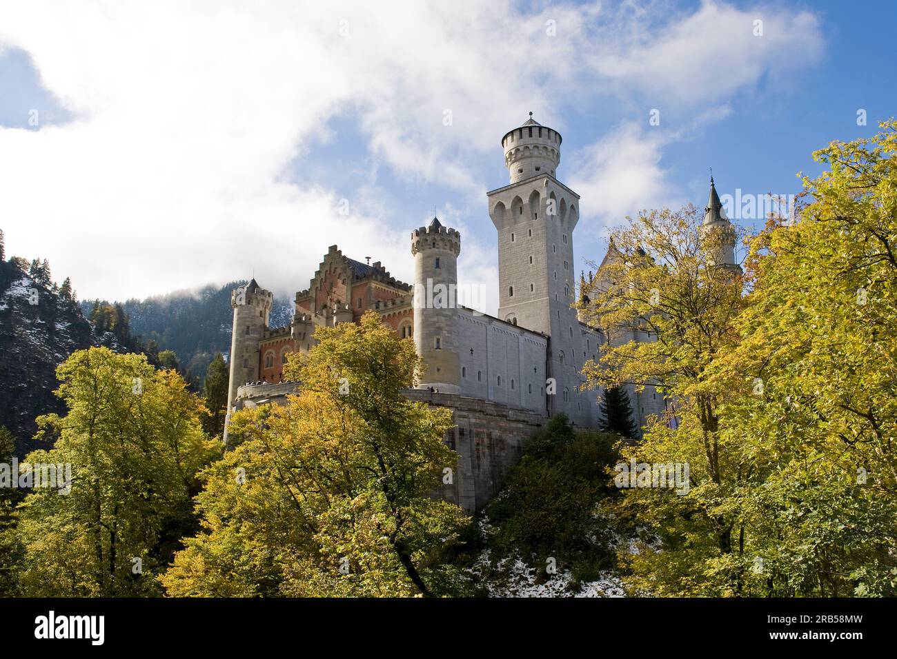 Neuschwanstein castle. fussen. Bavaria. Germany Stock Photo - Alamy