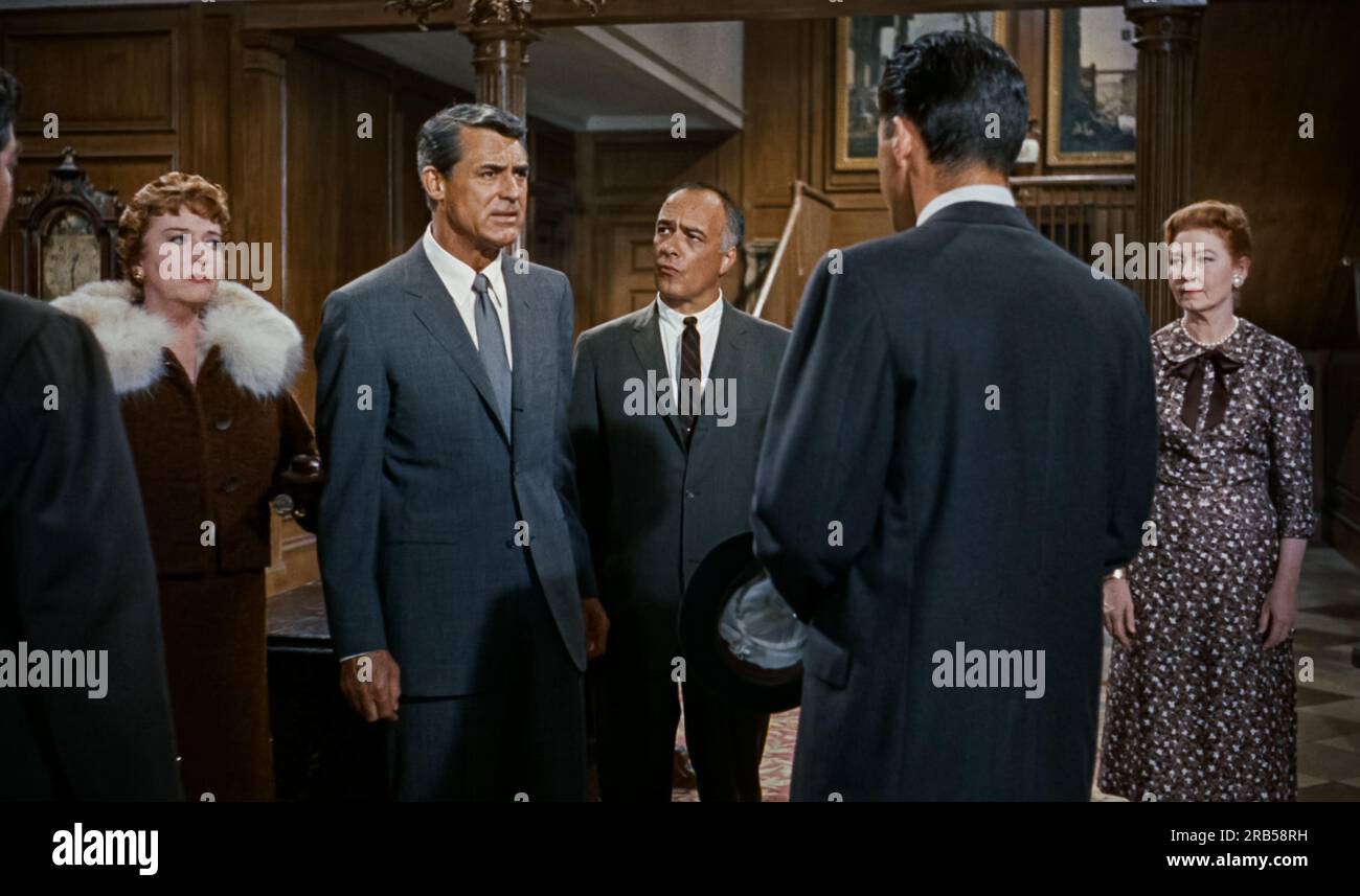 USA. Cary Grant, Jessie Royce Landis in a scene from the (C)Metro ...