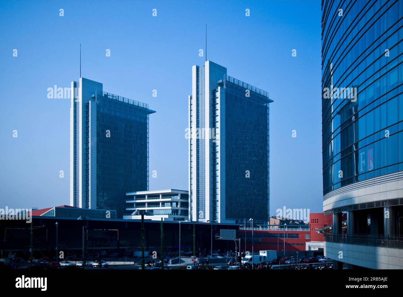 Torri garibaldi. porta nuova project. business center of Milan Stock ...
