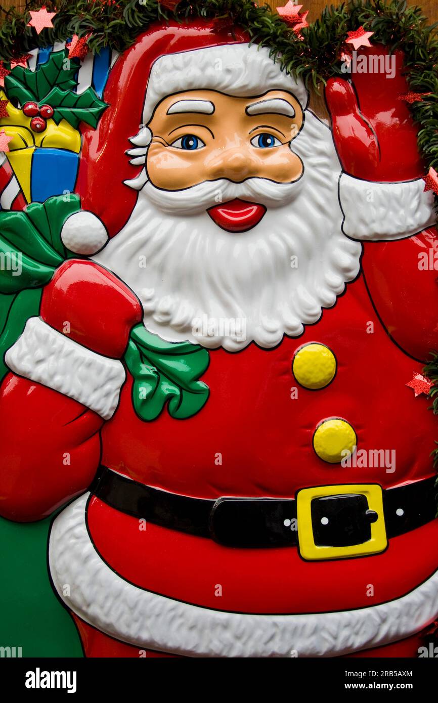 Christmas decoration. Santa Claus Stock Photo - Alamy
