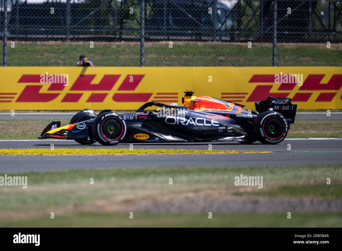 Silverstone, UK - Friday 7th July 2023 - FORMULA 1 ARAMCO BRITISH GRAND PRIX 2023 - Max ...