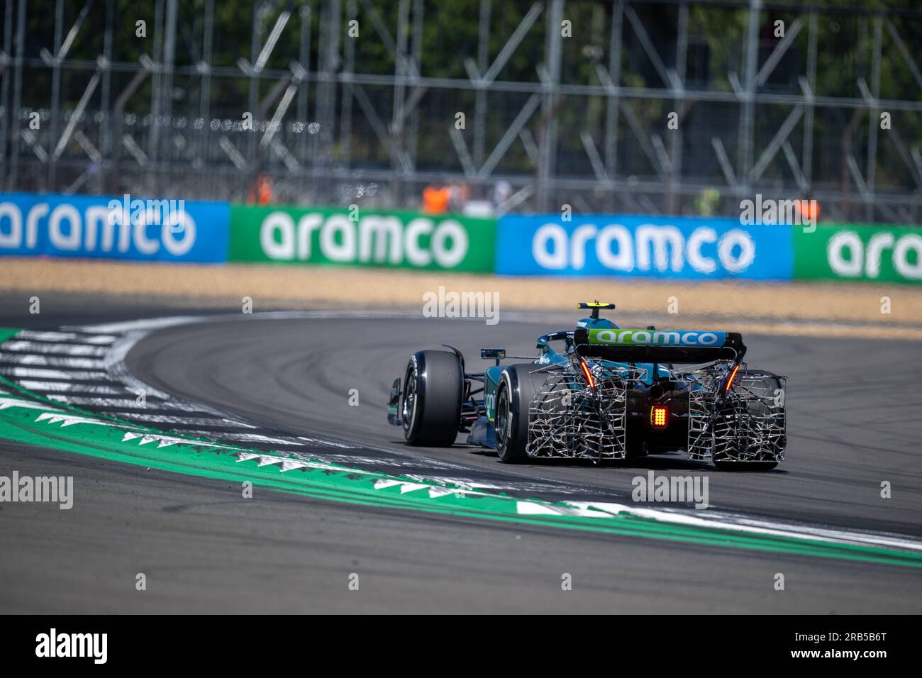 Silverstone, UK - Friday 7th July 2023 - FORMULA 1 ARAMCO BRITISH GRAND PRIX 2023 - Fernando ...