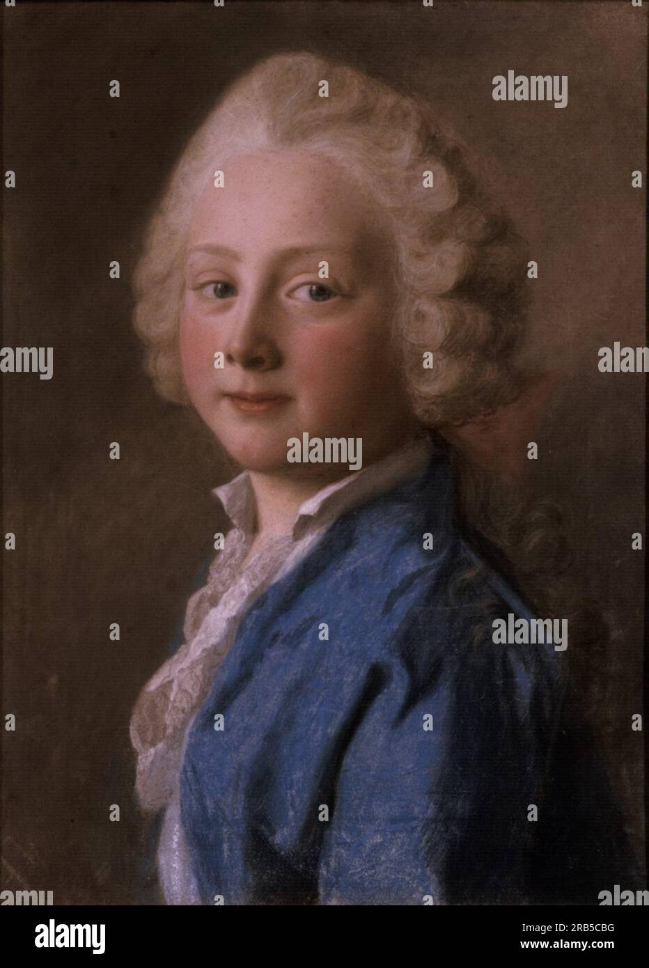 Portrait of Hereditary Prince Friedrich of Saxony-Gotha-Altenburg 1746 ...