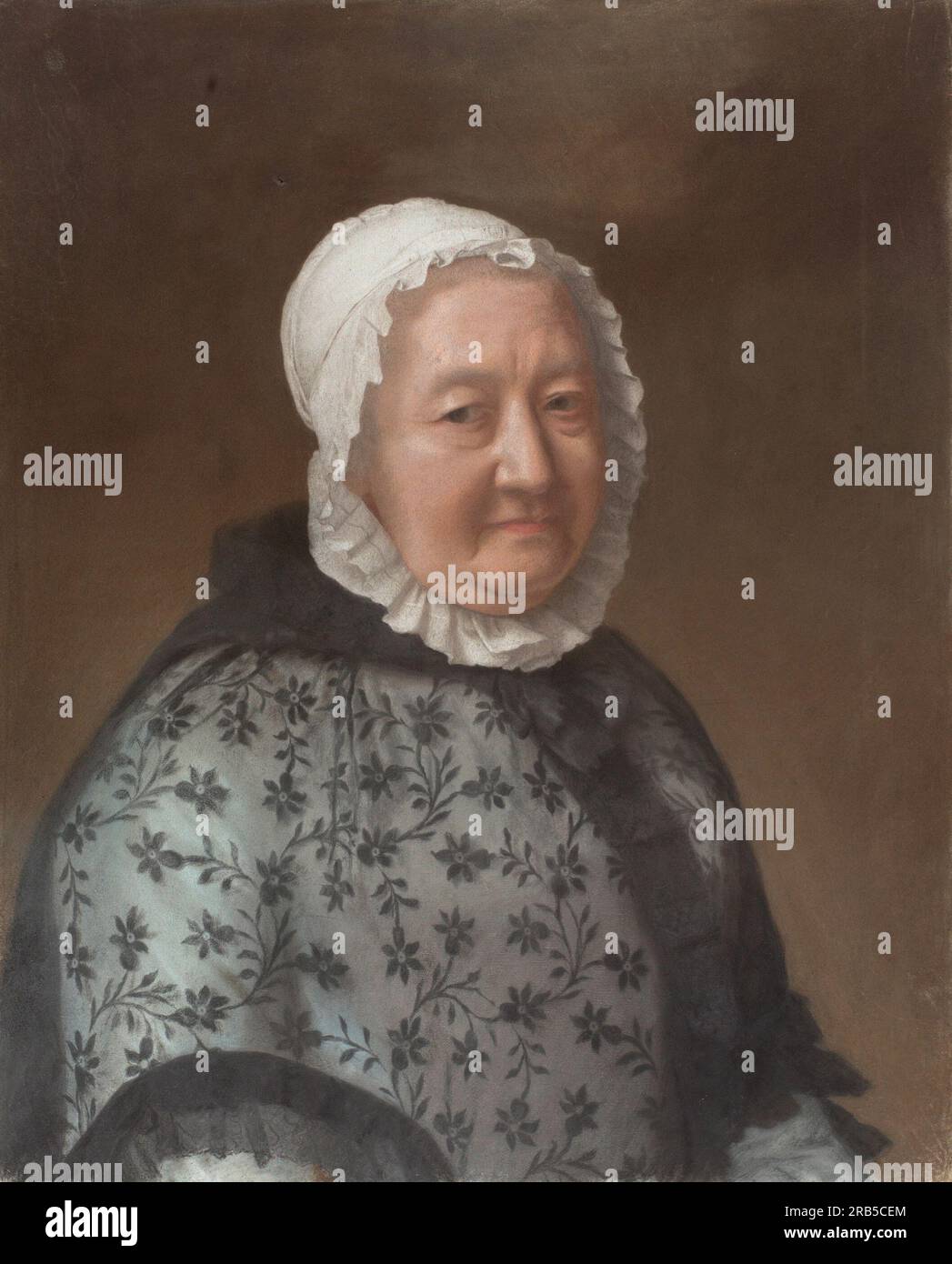 Portrait of Marie Congnard-Batailhy, grandmother of the artist's wife ...