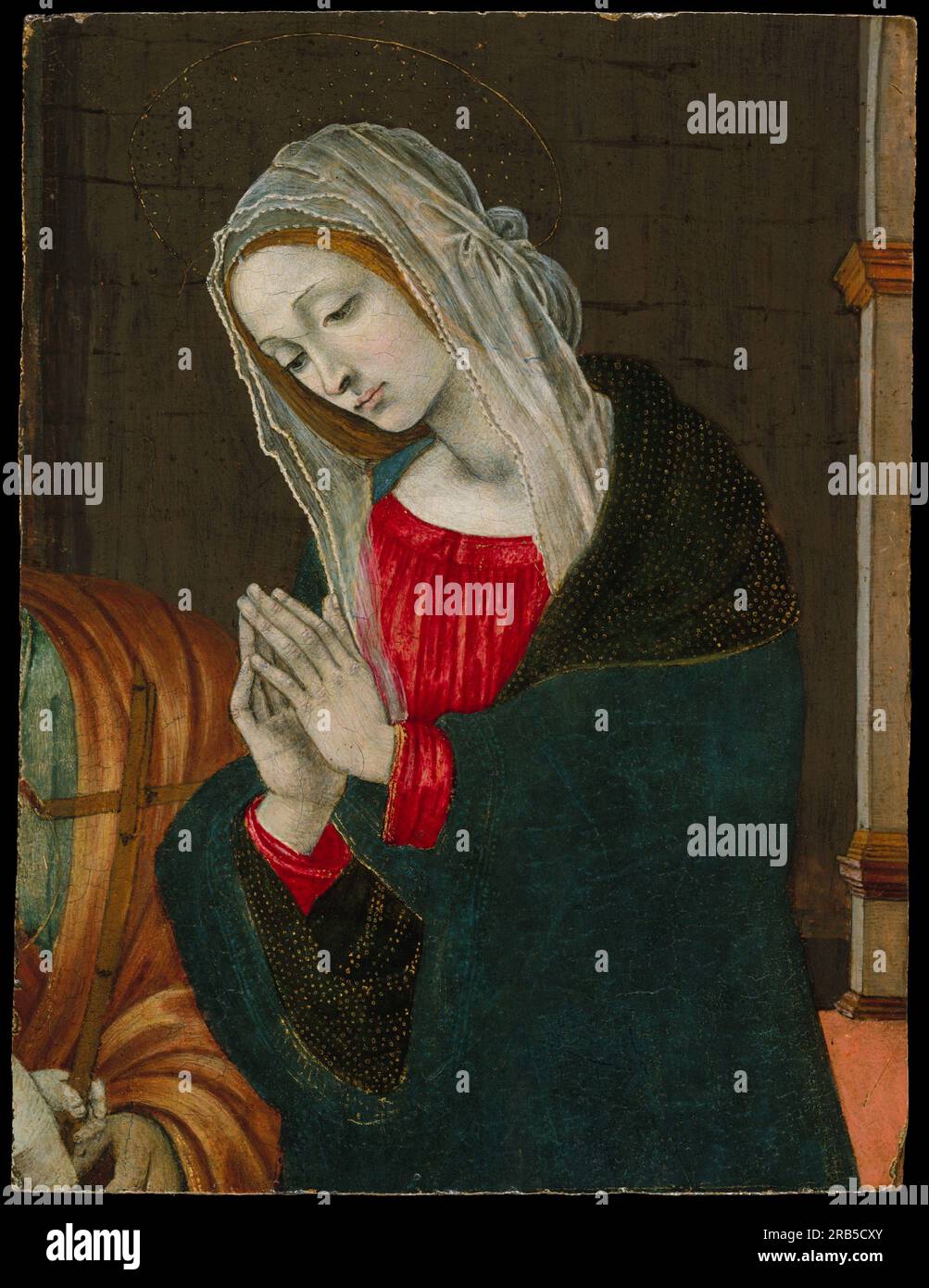 The Virgin of the Nativity 1500 by Filippino Lippi Stock Photo - Alamy