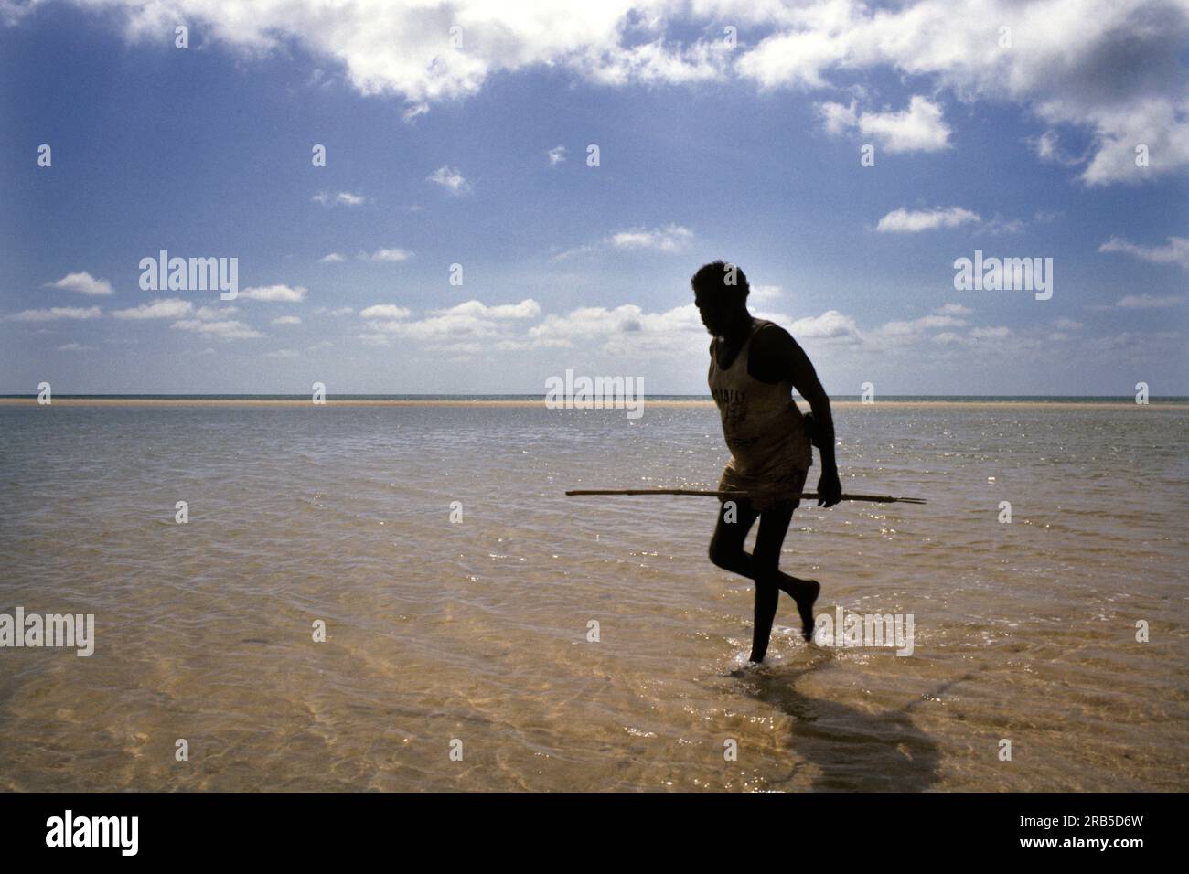 Fisherman. Bathurst Island. Tiwi Islands. Melville Island. Northern ...