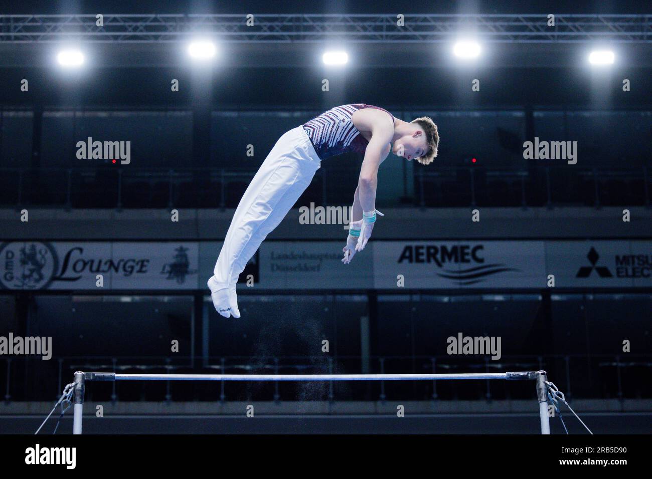 Duesseldorf, Germany. 07th July, 2023. Gymnastics: apparatus gymnastics ...