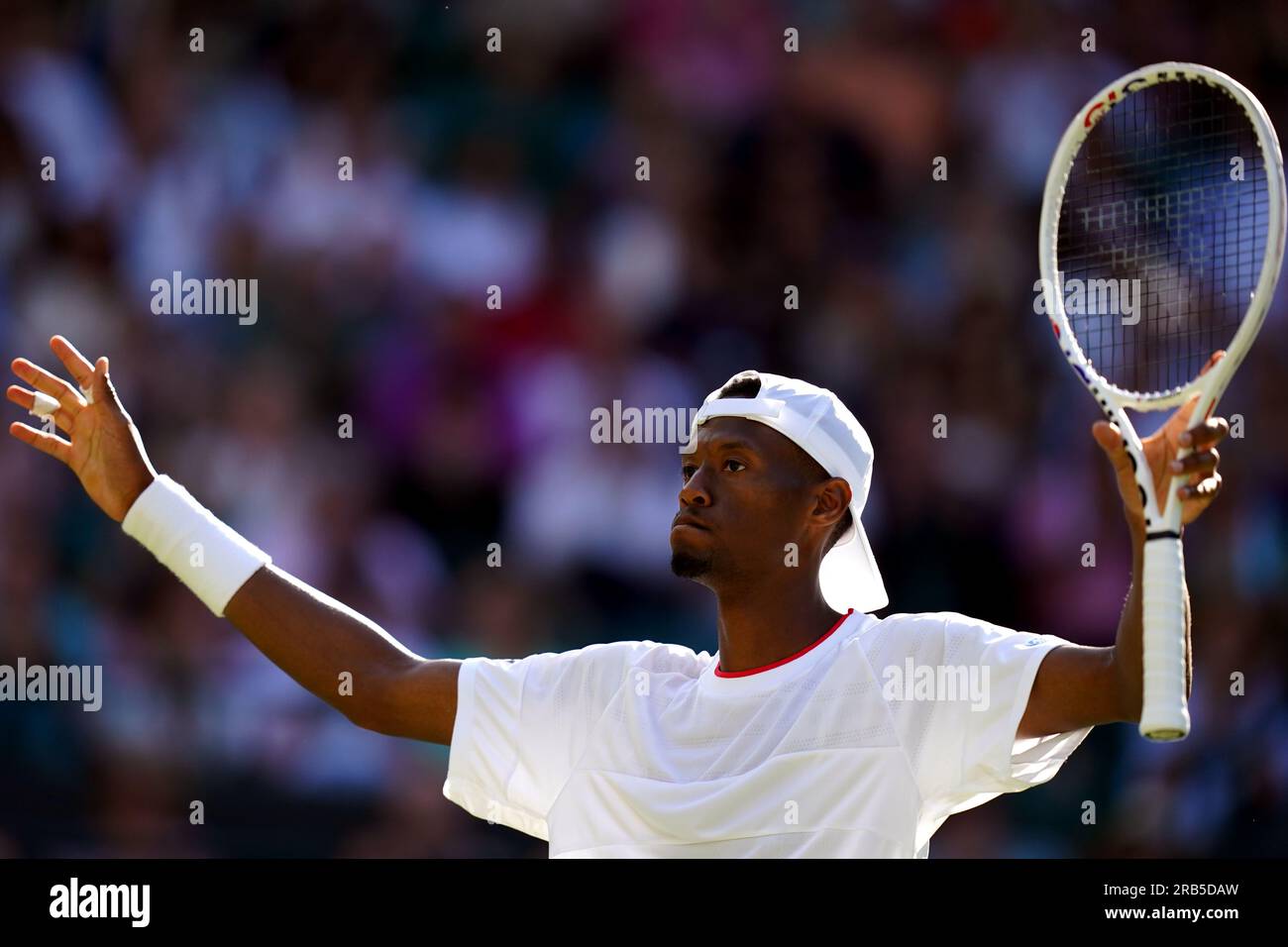 Christopher Eubanks celebrates victory over Cameron Norrie (not ...