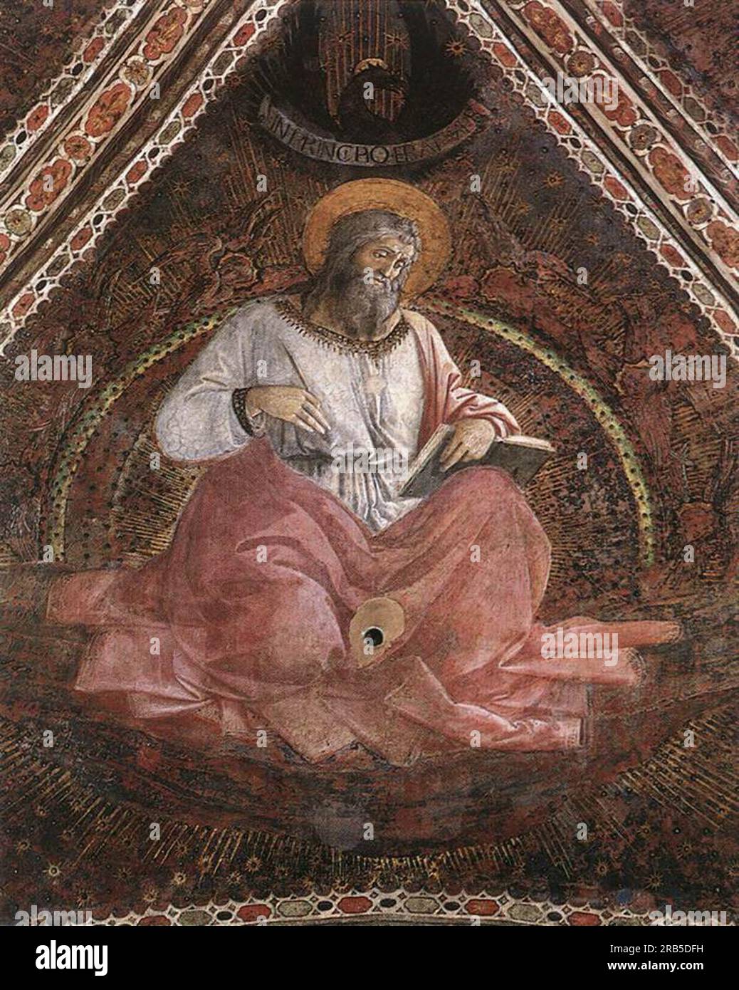 St. John the Evangelist 1454 by Filippo Lippi Stock Photo - Alamy