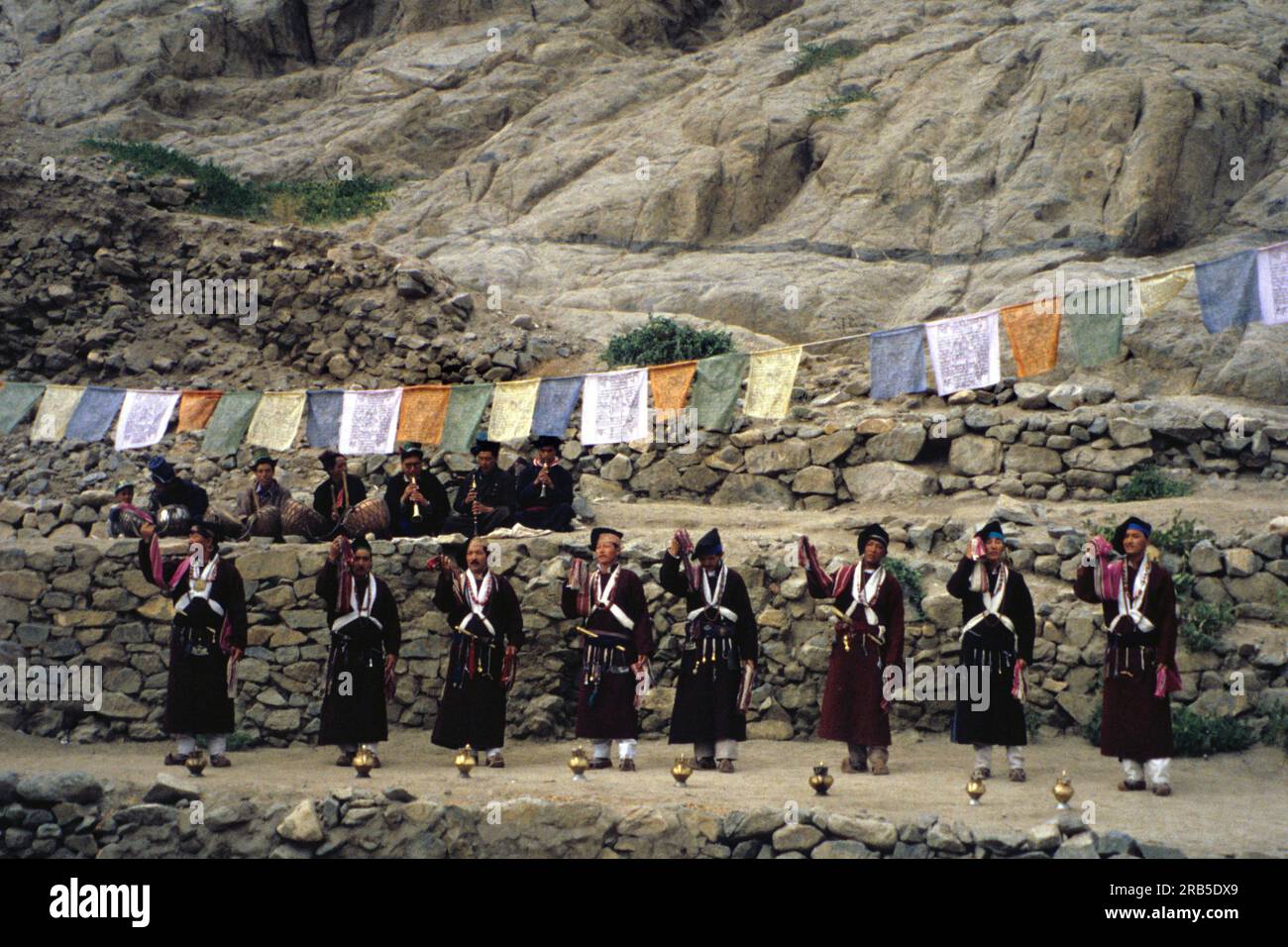 Monks. India. Asia Stock Photo - Alamy