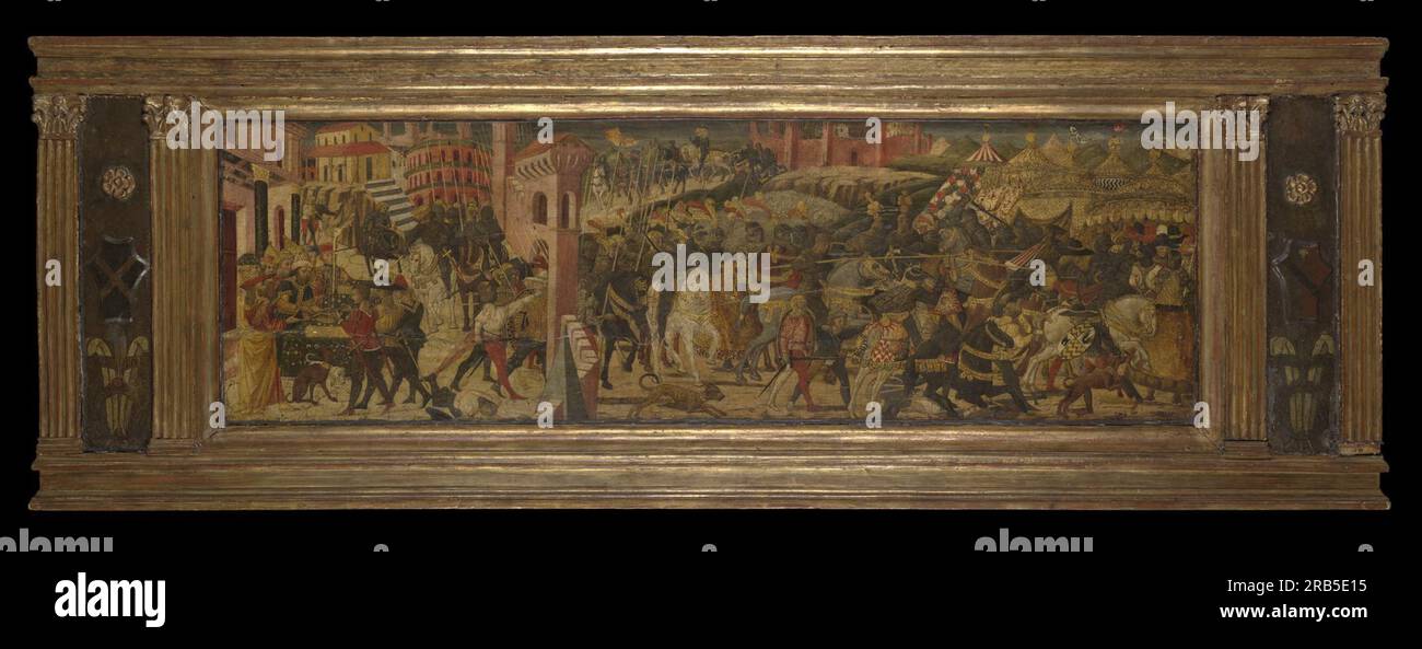 King Brennus of Gaul Captures the City of Rome; Marcus Furius Camillus ...