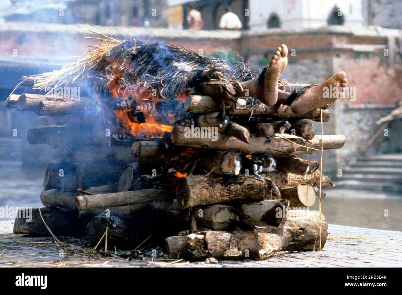 Hindu Cremation. Nepal. Asia Stock Photo - Alamy