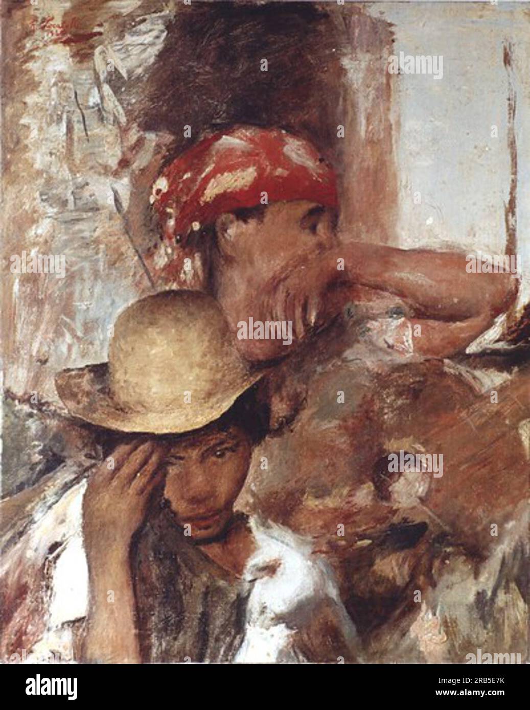Street musicians of Jakarta 1939 by Romualdo Locatelli Stock Photo - Alamy