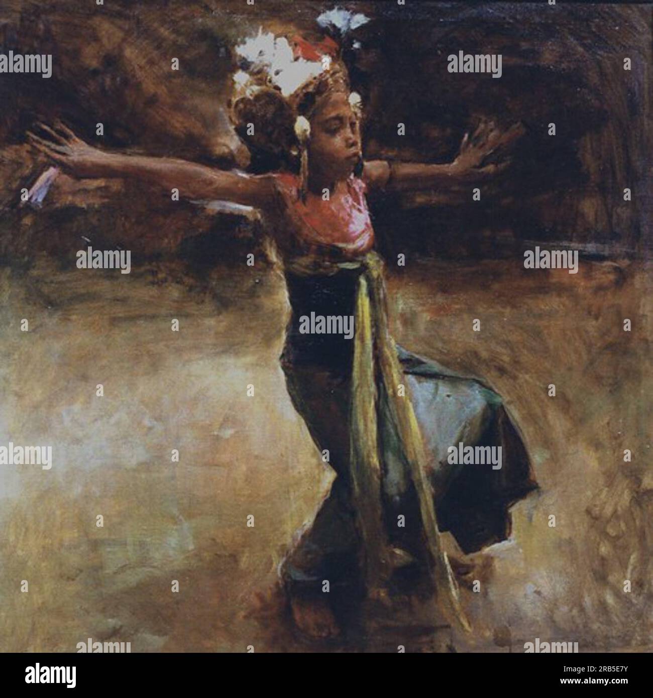 Javanese dancer 1939 by Romualdo Locatelli Stock Photo - Alamy