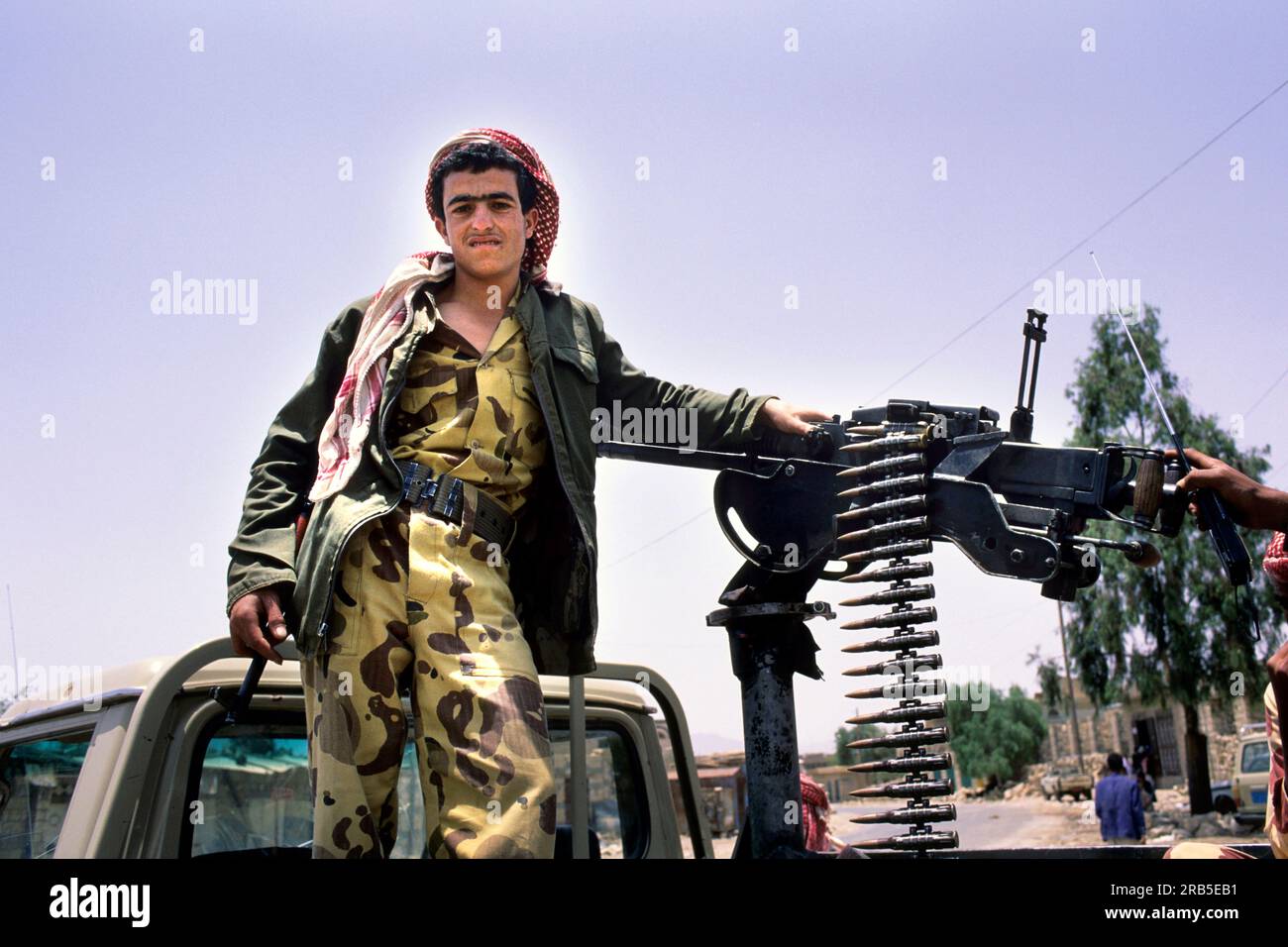 Soldier. Yemen. Arabian Peninsula Stock Photo - Alamy