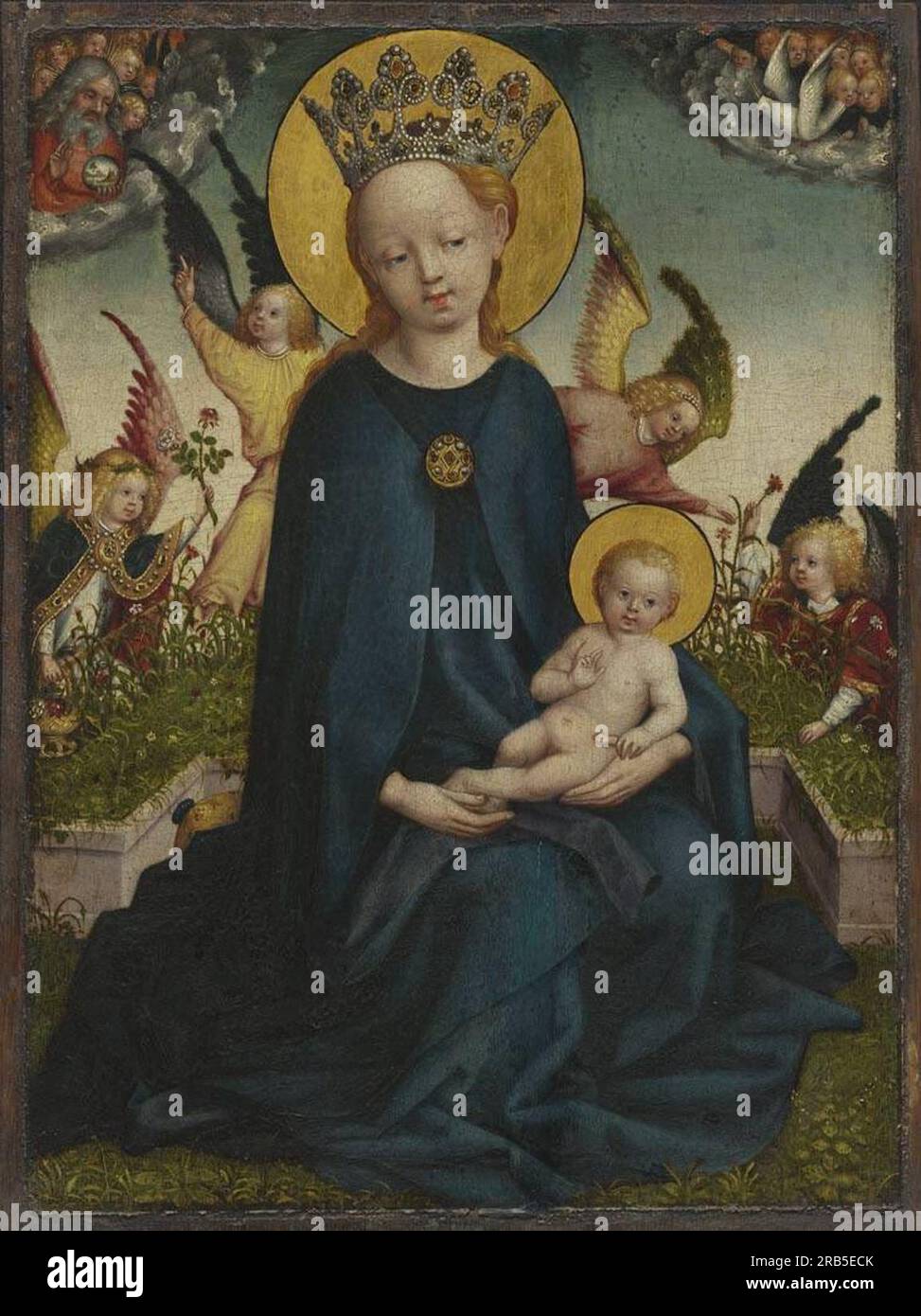 Dem jesuskind vor der rasenbank hi-res stock photography and images - Alamy