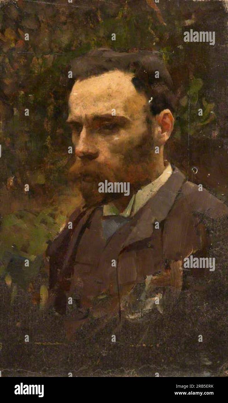 John William Waterhouse 1887 by William Logsdail Stock Photo - Alamy
