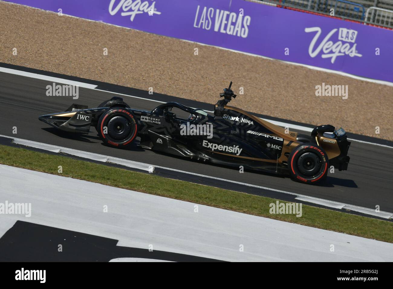 Brad Pitt car for the F1 inspired movie at Silverstone ahead of 2023 ...